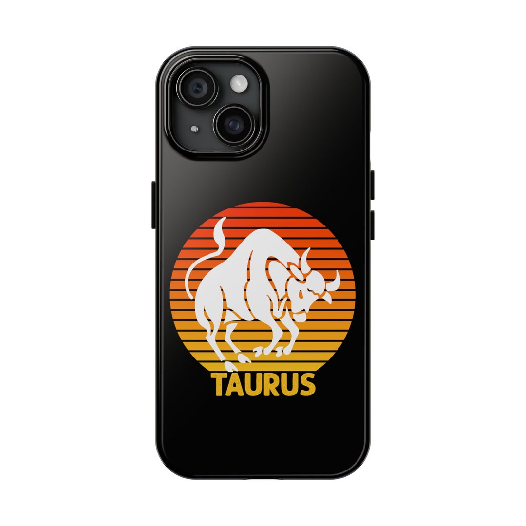 Taurus Zodiac Sign Phone Tough Case for iPhone 11, iPhone 12, iPhone 13 ...