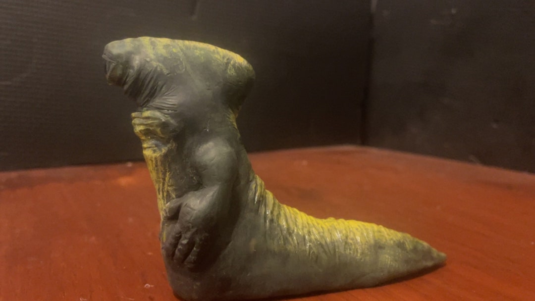 Slug, Cute, Curious, Miniature, Sculpture, Sculpture, Odd, Unique, One ...