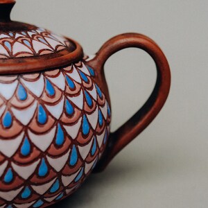 Ceramic Pottery Teapot. Handmade Work for a Tea Ceremony. Gift to Tea ...