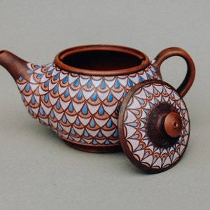 Ceramic Pottery Teapot. Handmade Work for a Tea Ceremony. Gift to Tea ...