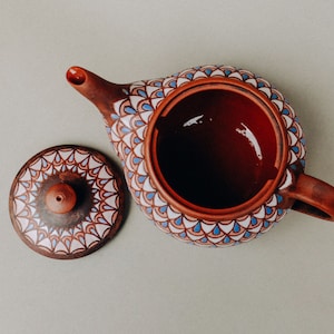 Ceramic Pottery Teapot. Handmade Work for a Tea Ceremony. Gift to Tea ...
