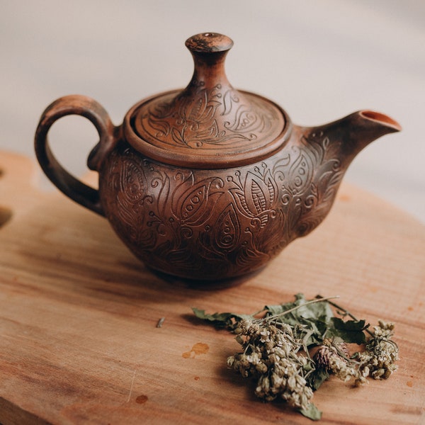 Ceramic Teapot - Etsy