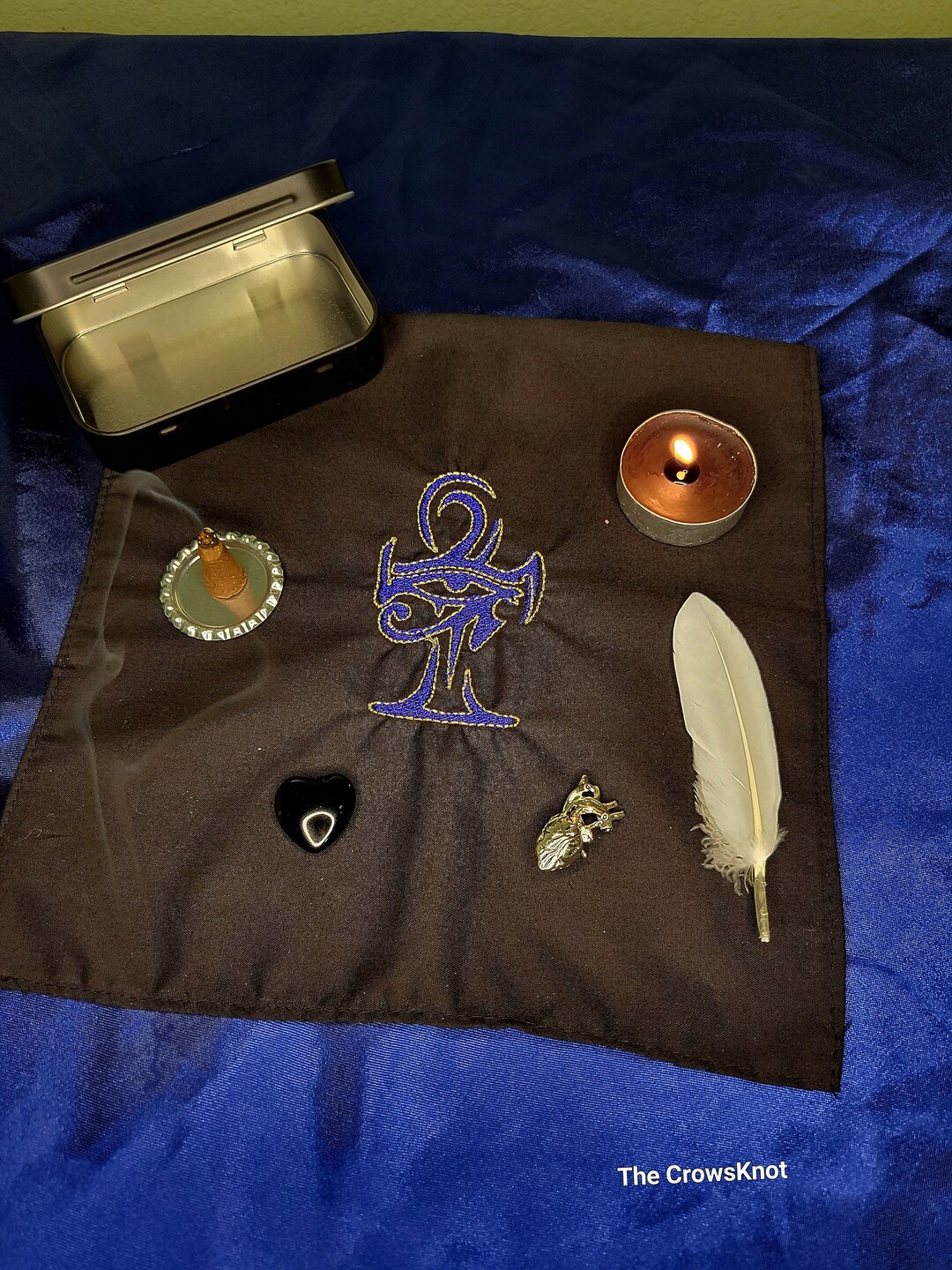 Anubis Travel Altar * Egyptian God * Anpu * Kemetic * Pocket Altar - Etsy