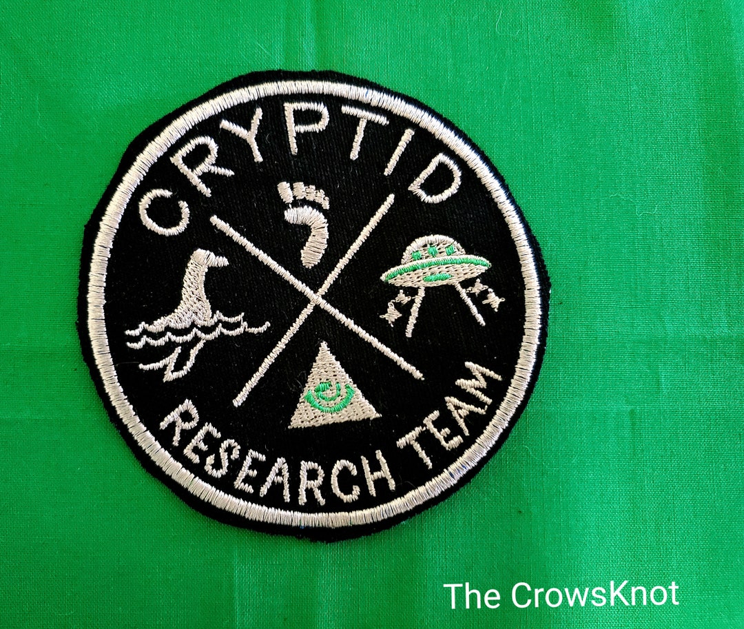 Iron-on Cryptid Research Team Patch - Etsy
