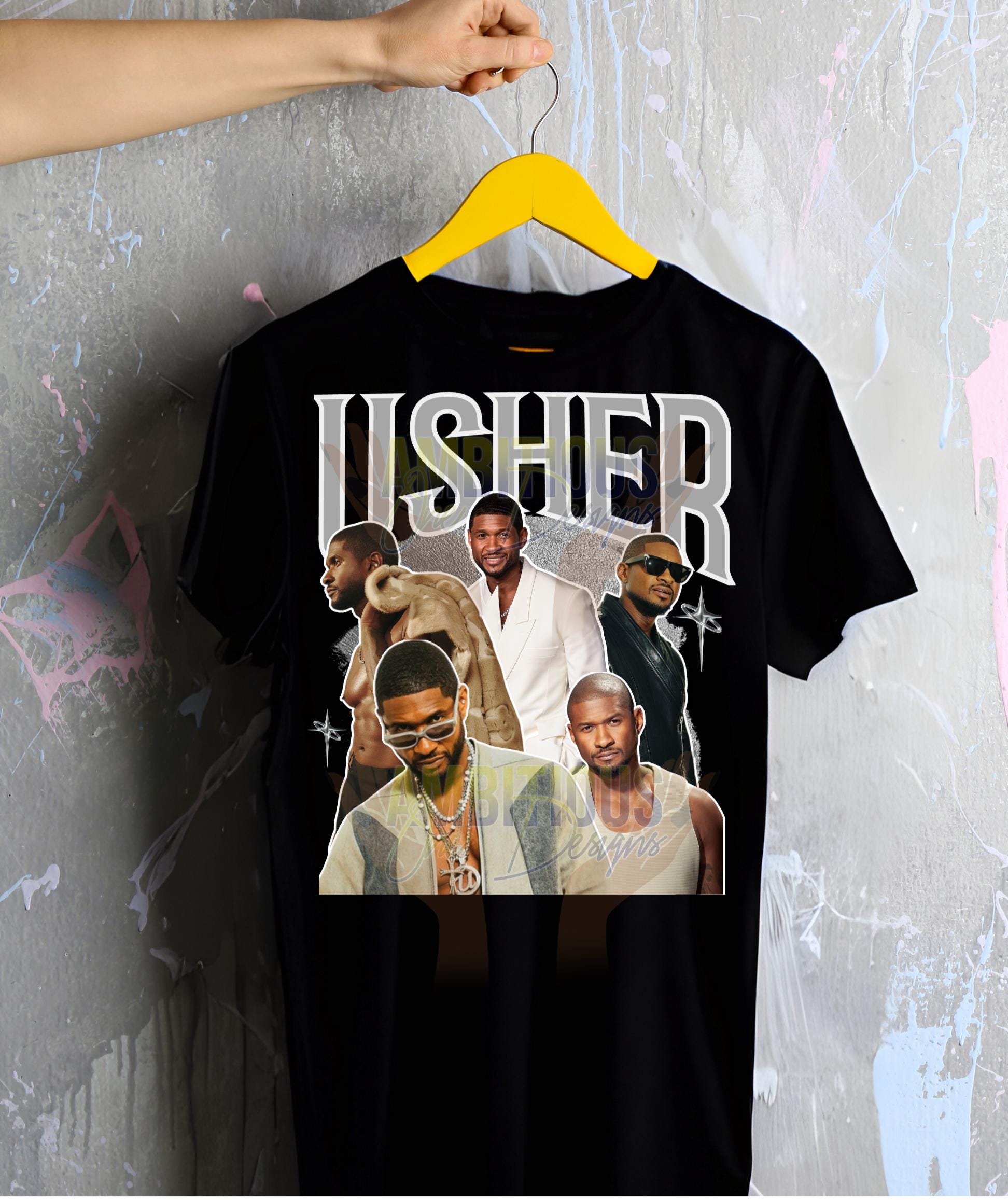 Usher Png File | King of R&B | Past Present Future Tour | Usher | - Etsy