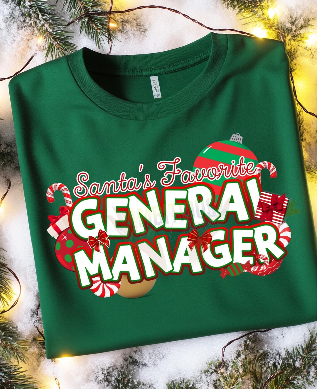 Santas Favorite Manager Png | Santas Favorite | Christmas - Etsy