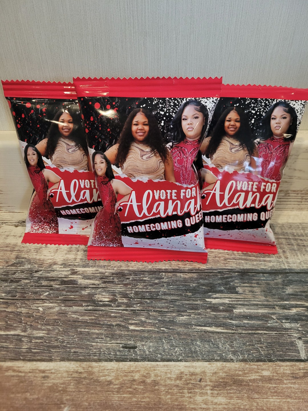 Custom Chip Bags- Any Theme - Etsy