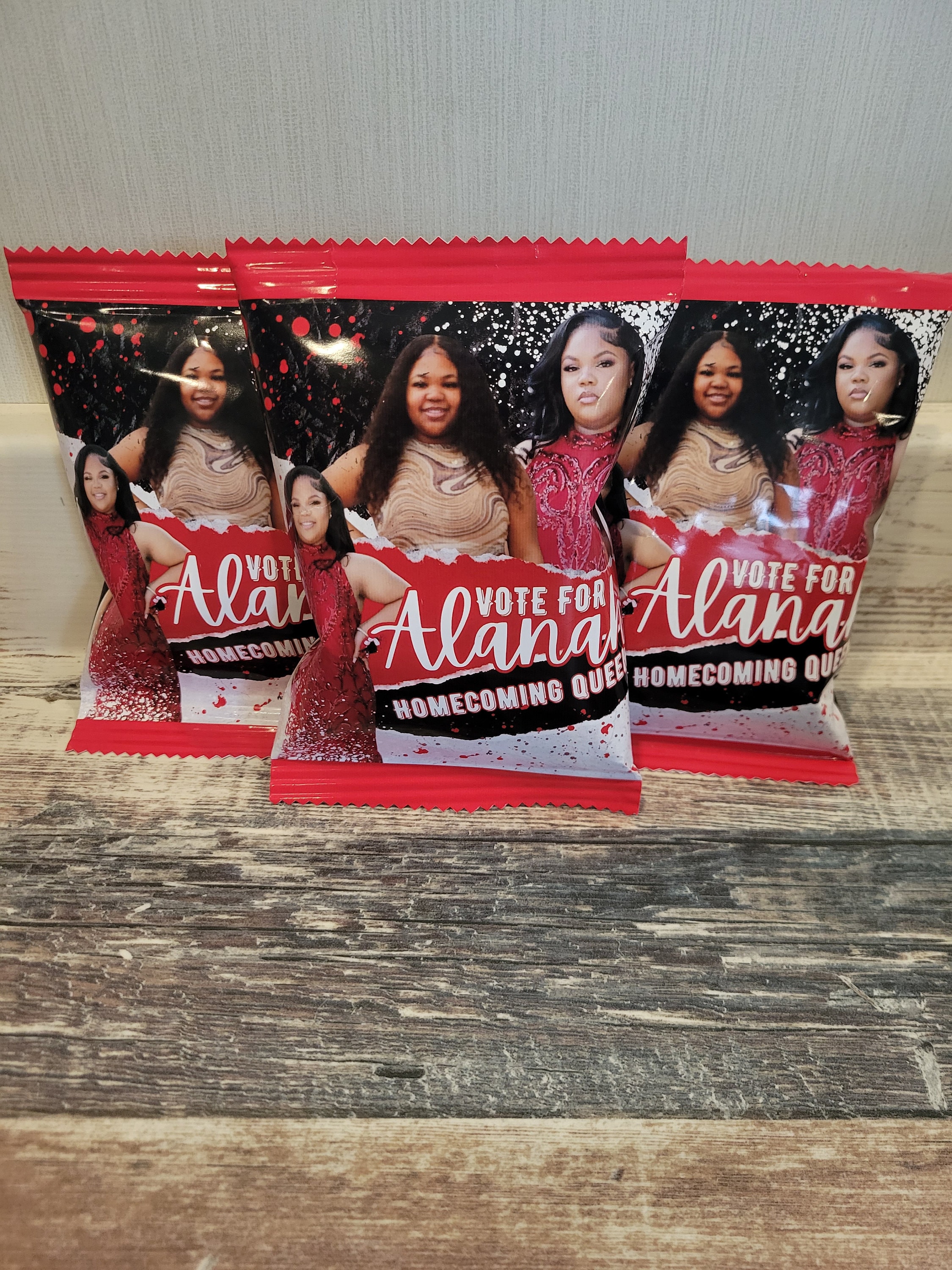 Custom Chip Bags- Any Theme - Etsy