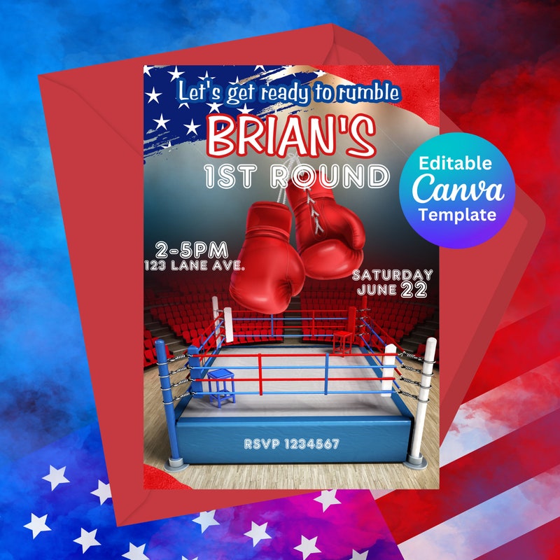 Boxing Theme Party - Etsy