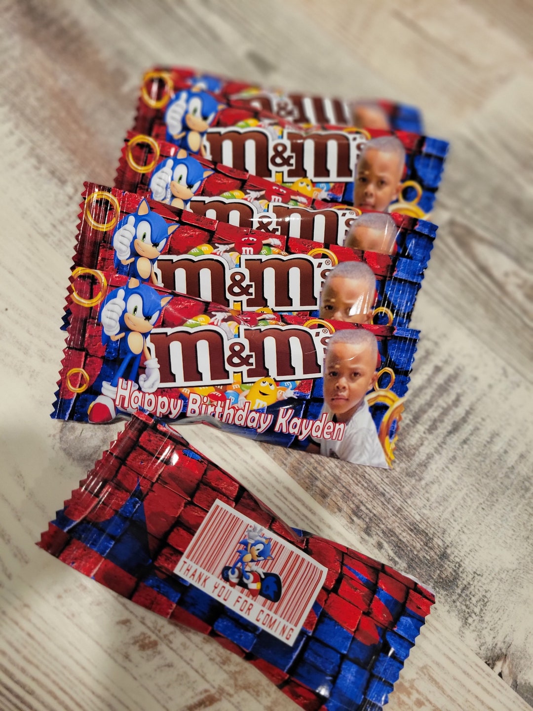 Custom M&ms - Sonic the Hedgehog - Etsy