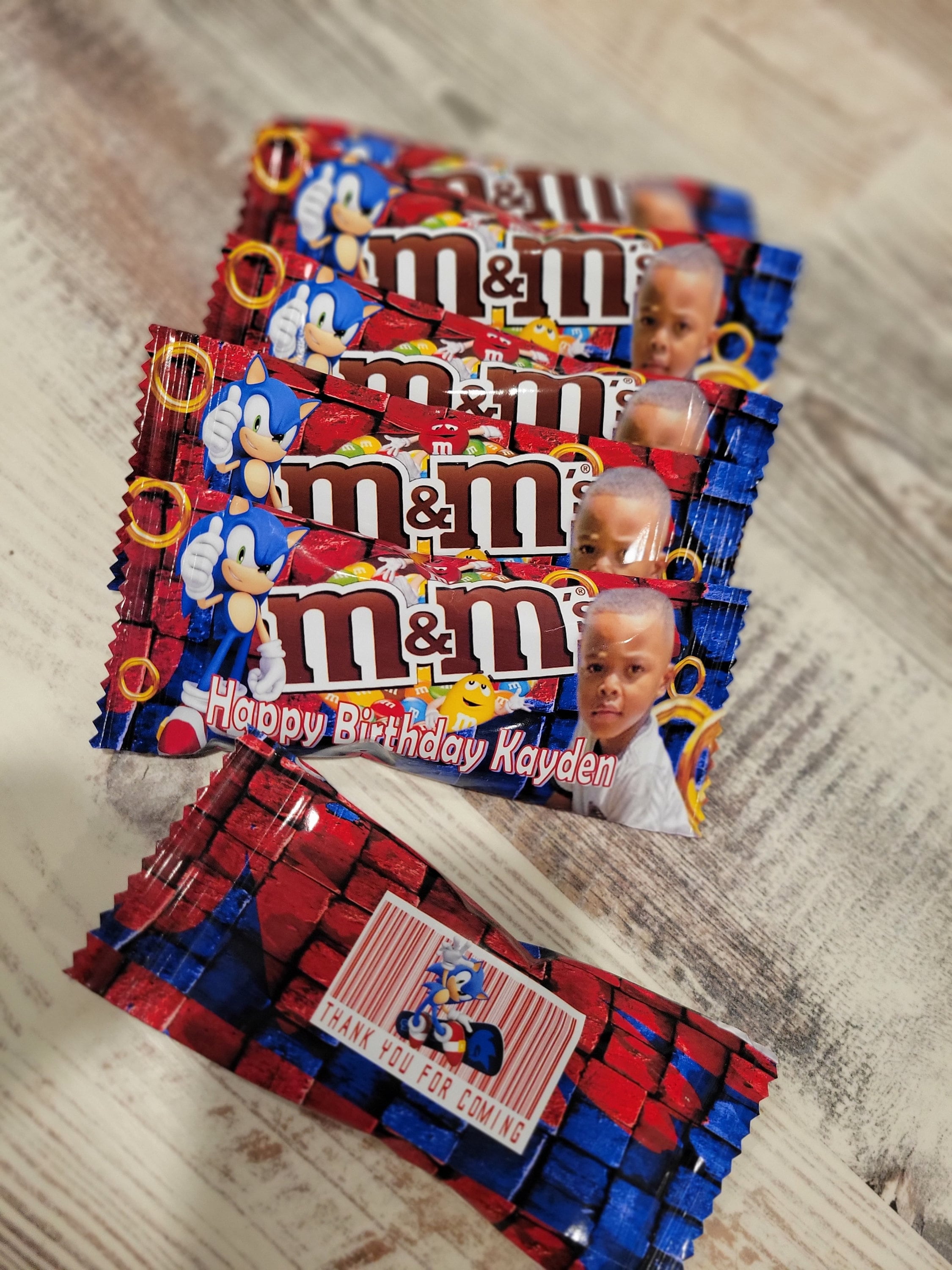 Custom M&ms - Sonic the Hedgehog - Etsy