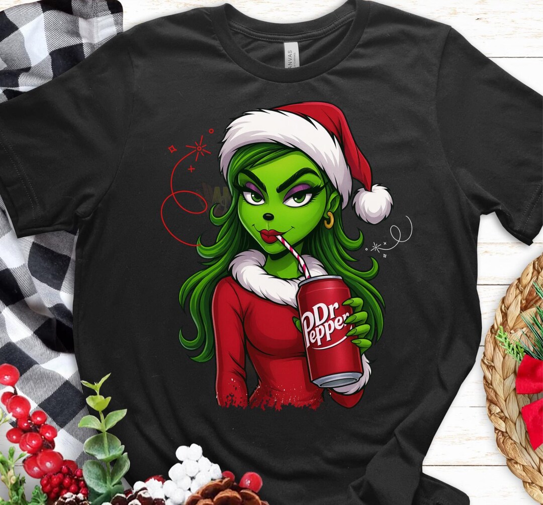 Female Grinch Png| Lady Grinch| Funny Grinch Png |christmas Png ...