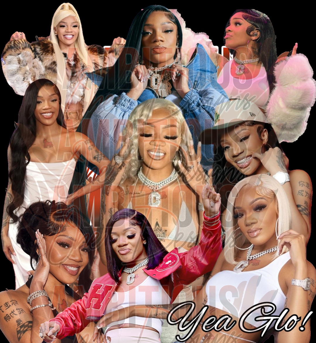 Glorilla Graphic Png File - Etsy