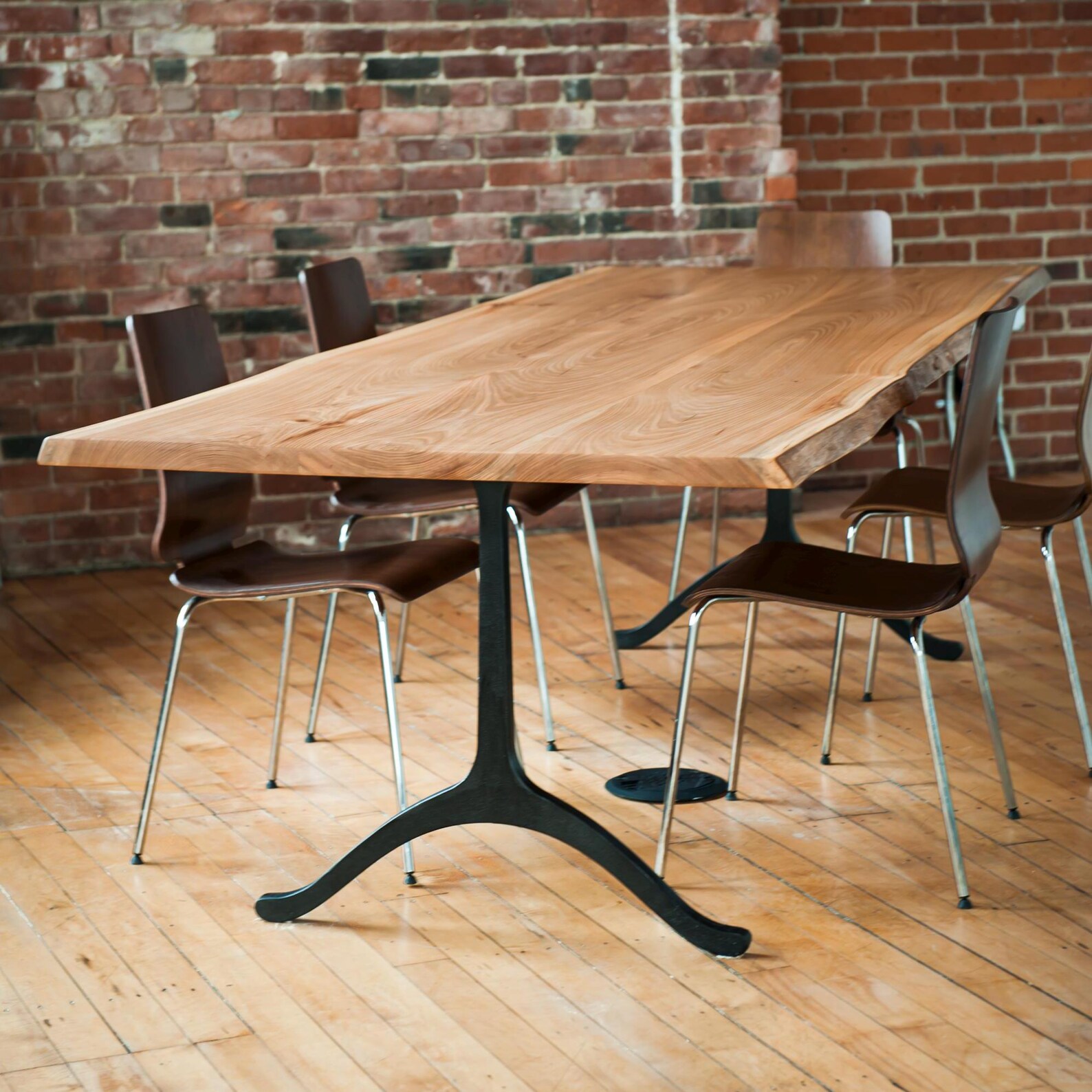 Cast Iron Wishbone Table Legs | Dining Table Legs | Set of 2 - Etsy