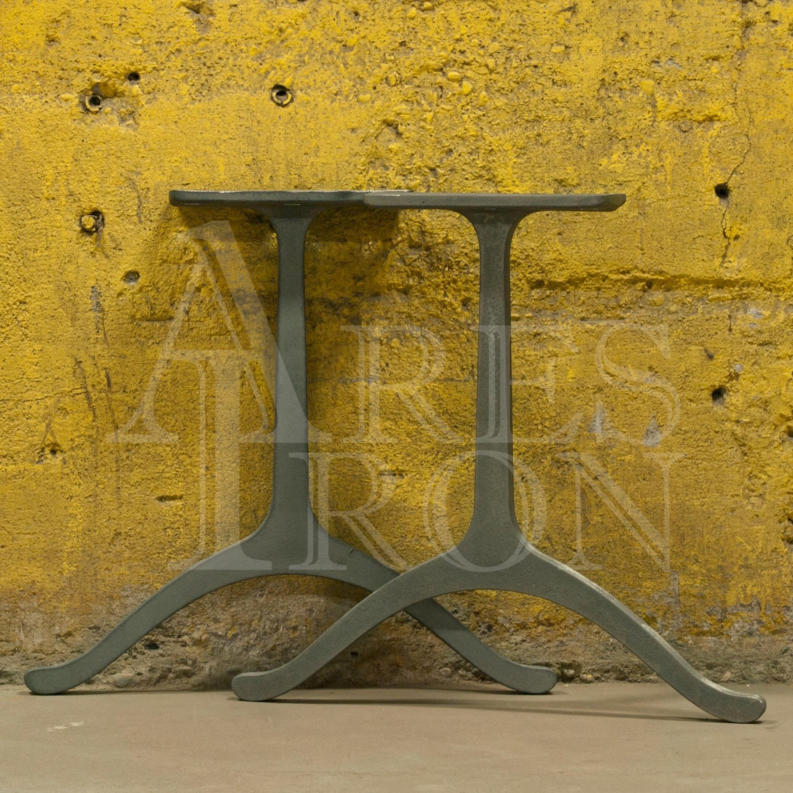 Cast Iron Wishbone Table Legs | Dining Table Legs | Set of 2 - Etsy