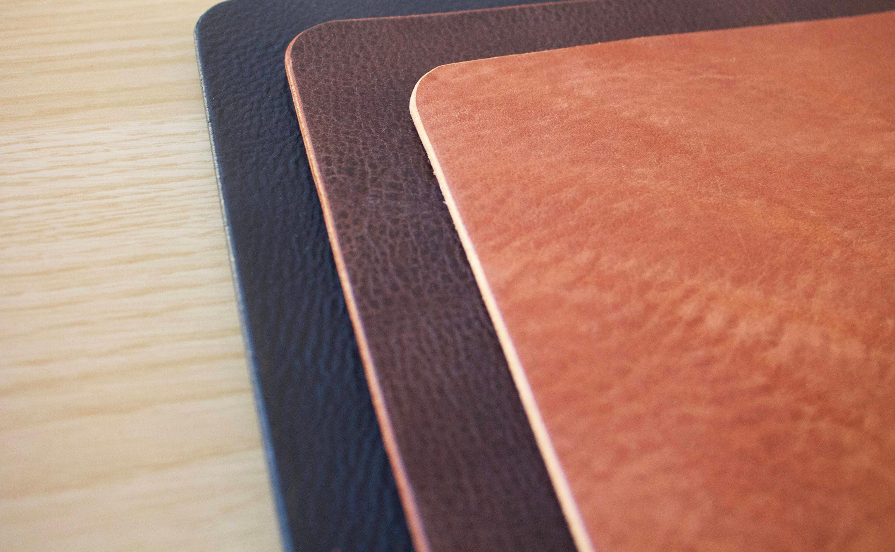 Tan Leather Desk Pad Leather Table Mat Custom Leather Desk | Etsy UK