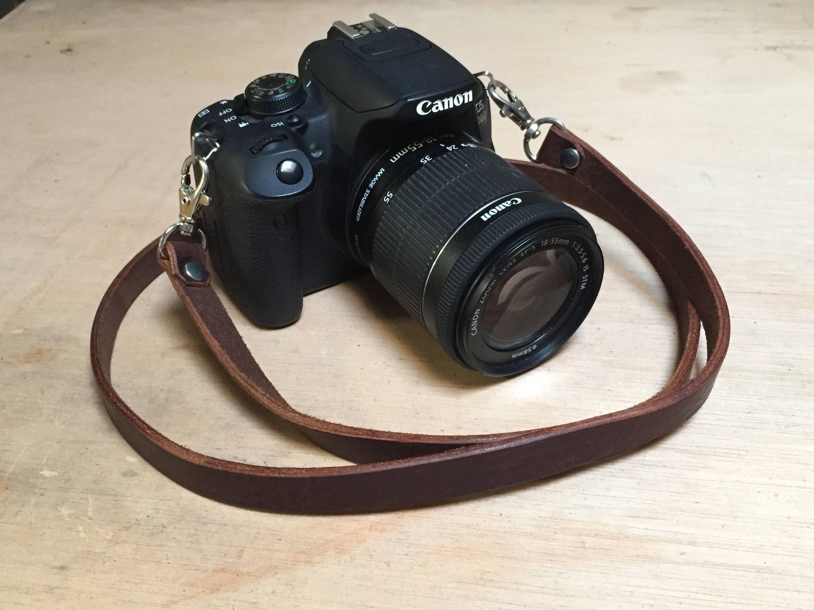 Genuine Real Leather Handmade Camera Strap Made in England 11mm & 19mm ...