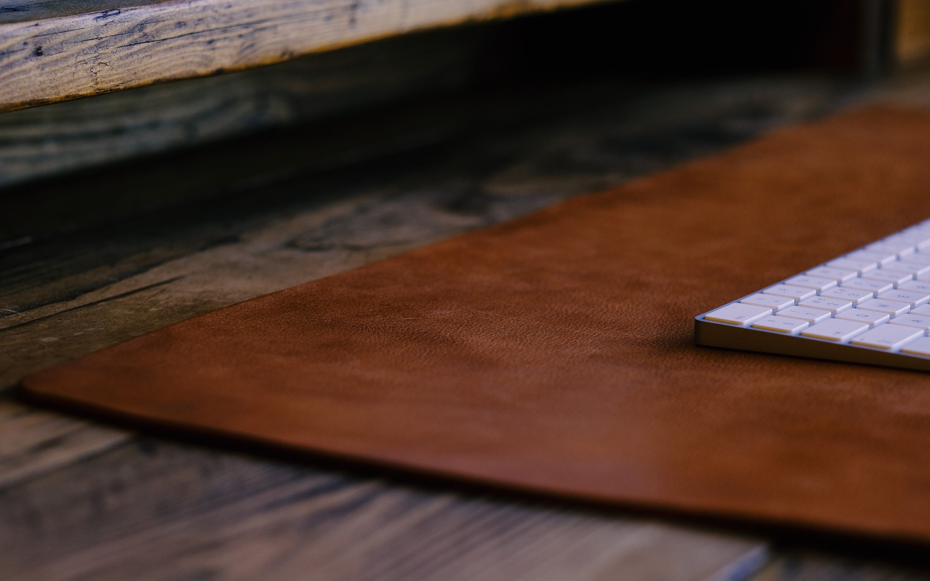 Tan Leather Desk Pad Leather Table Mat Leather Desk Blotter - Etsy