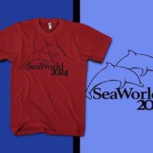 Seaworld Shirt Sea World Seaworld Tees Blue Aesthetic Shirts Penguin ...