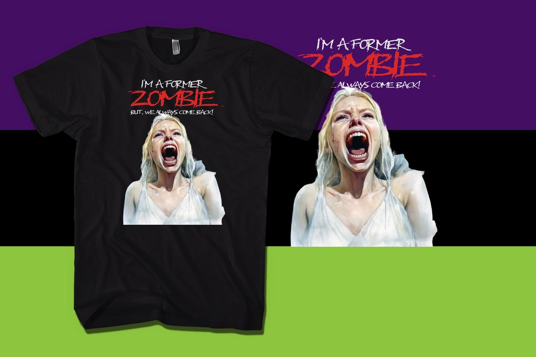 Zombie T-shirt Zombie Top Zombie Shirt Zombie Apocalypse Walking Dead T ...