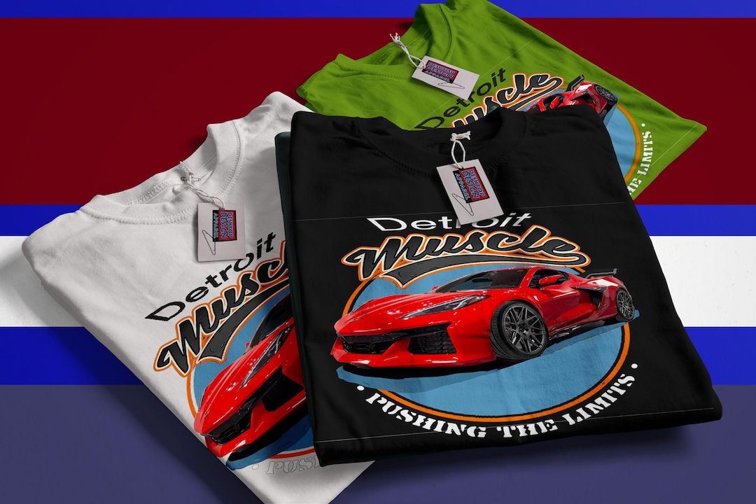 Sports Car Graphic Tee: Muscle Car Lover Gift - Etsy