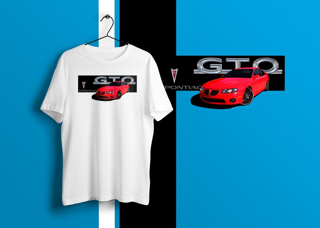 Classic Car Enthusiast Gift GTO Shirt Muscle Car Shirt GTO Tee Detroit ...