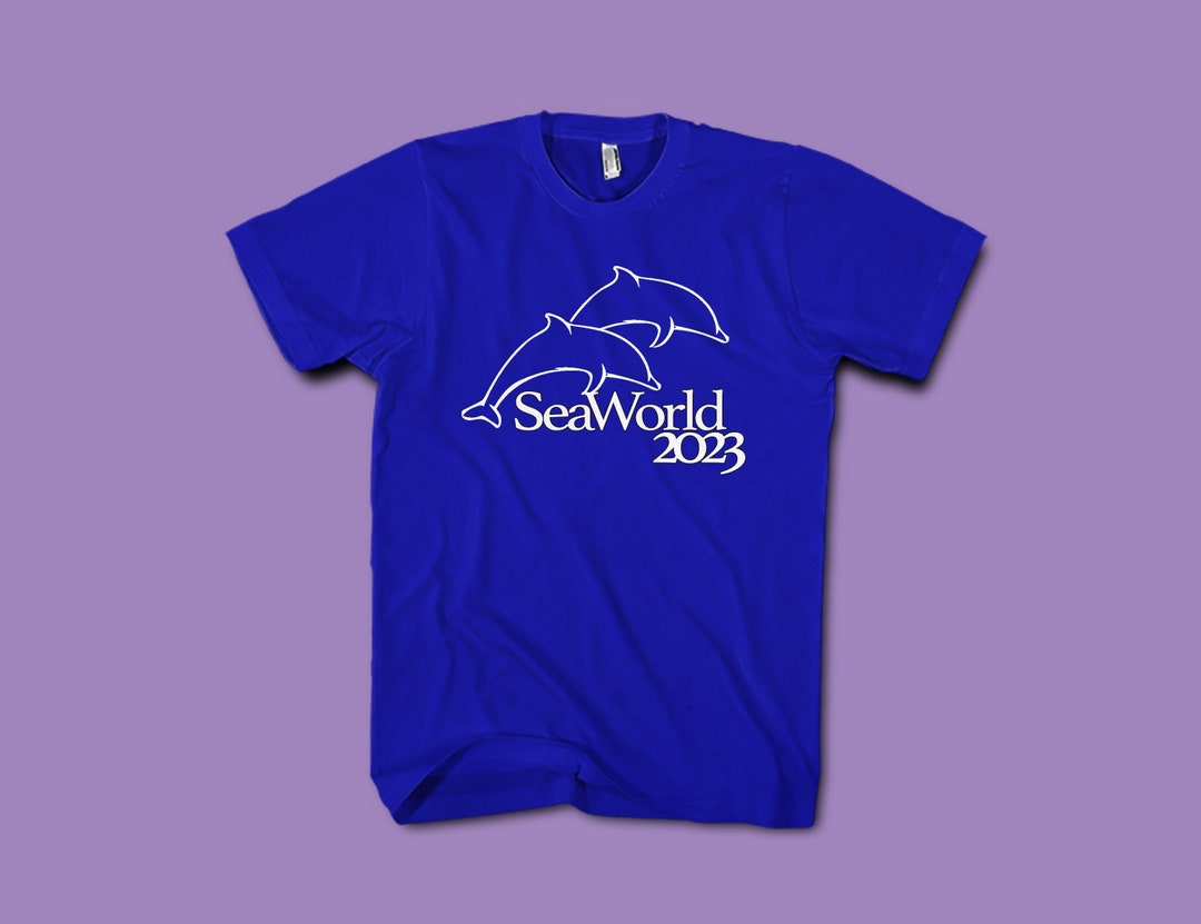 Seaworld Shirt Sea World Seaworld Tees Blue Aesthetic Shirts - Etsy