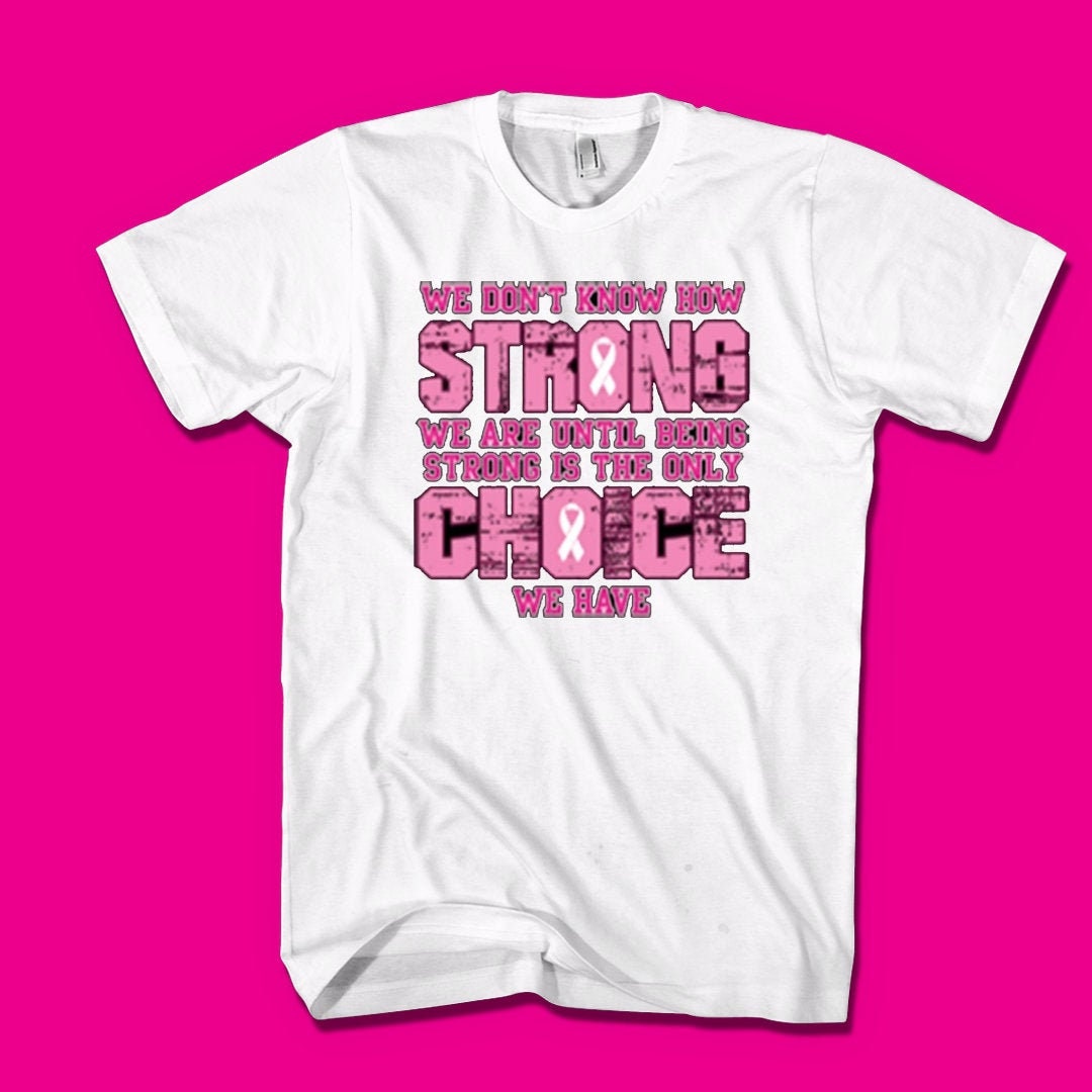 Strong Against Cancer Tee: Awareness Survivor T-shirt - Etsy