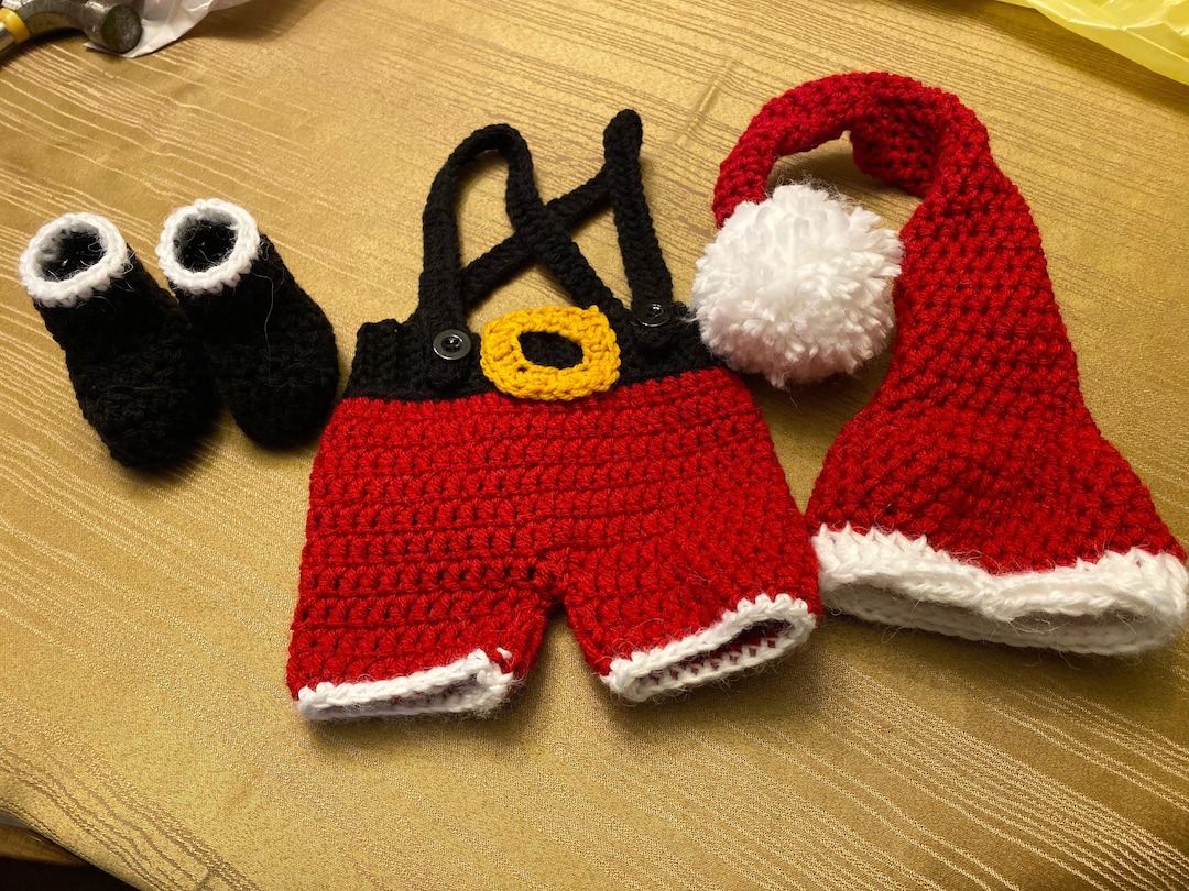 Newborn Santa Photo Prop - Etsy