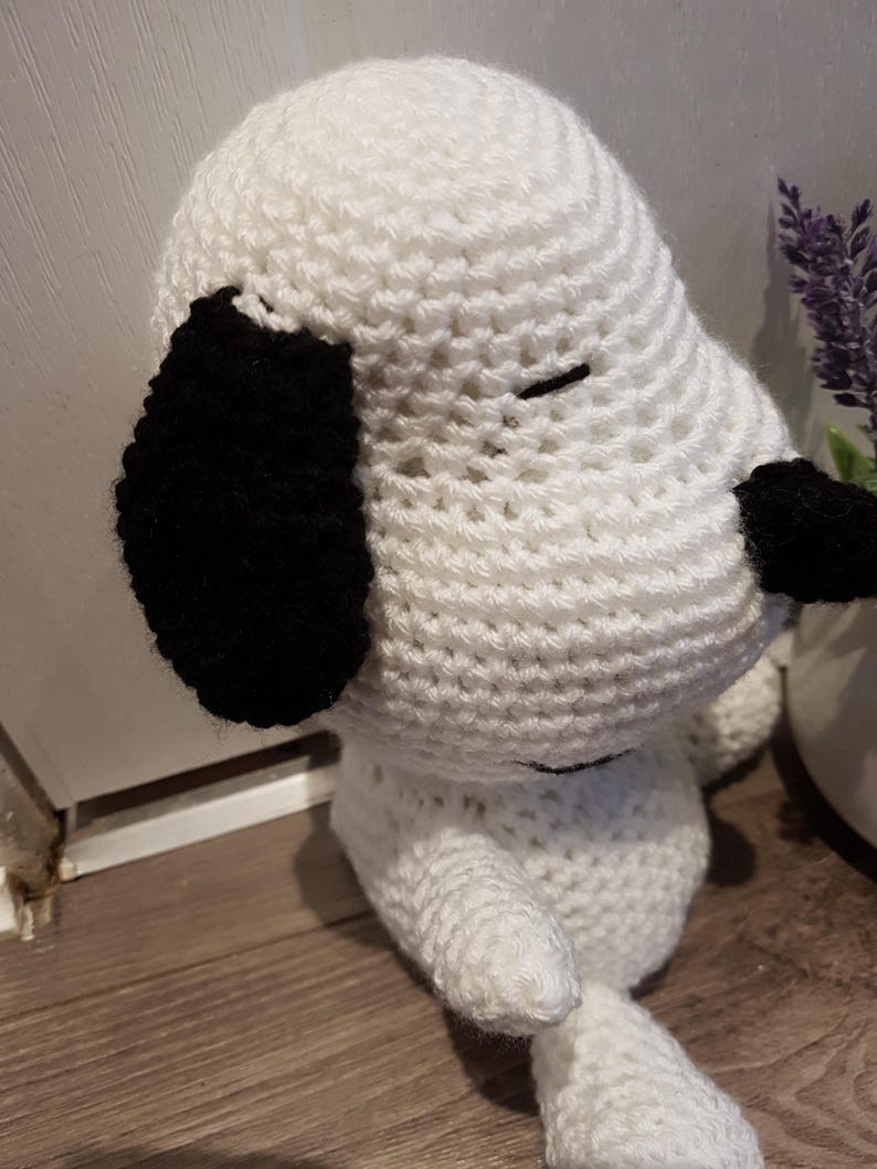 Snoopy Handmade Crochet - Etsy