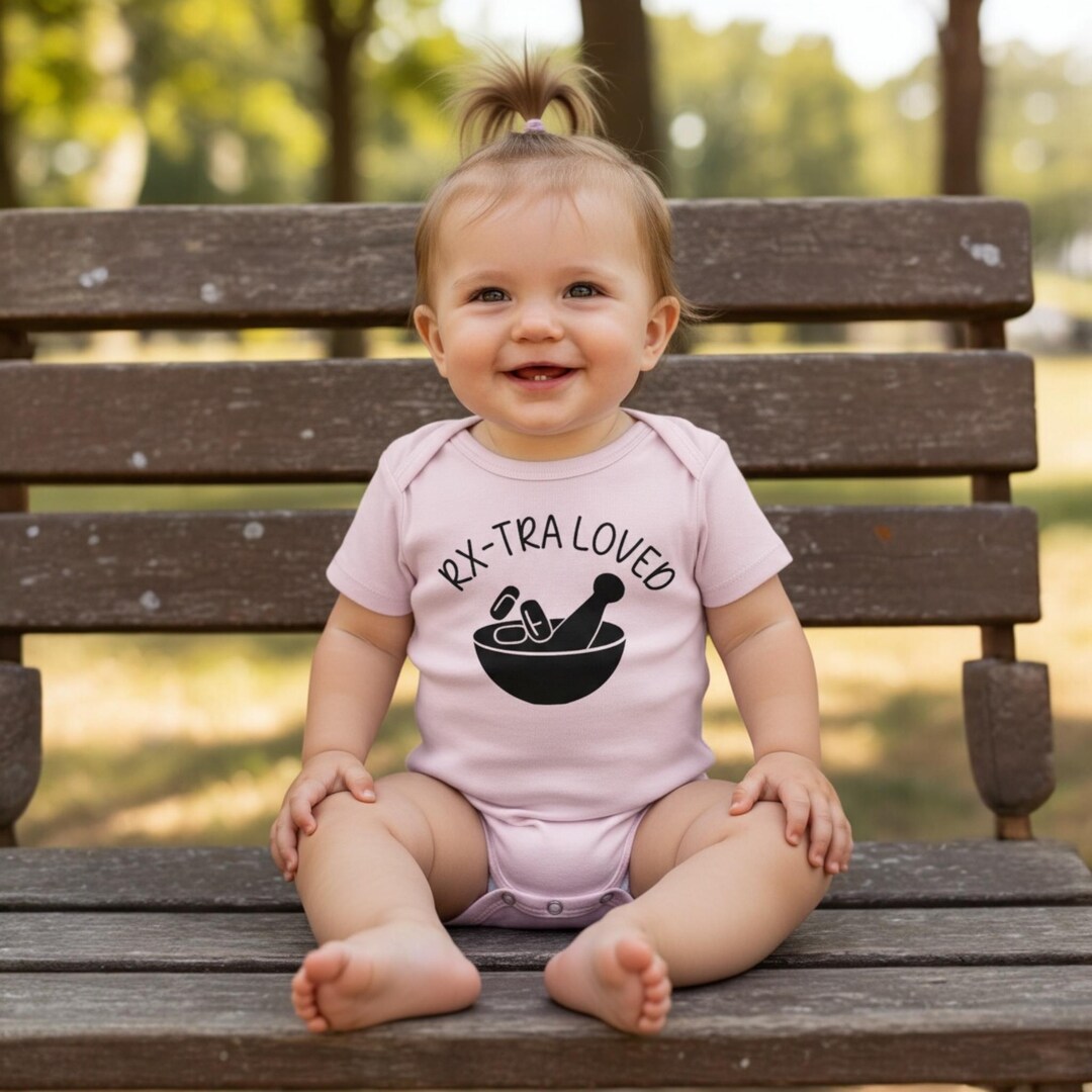 Rx-tra Loved: Baby Gift for Pharmacist/pharmacist Tech - Etsy