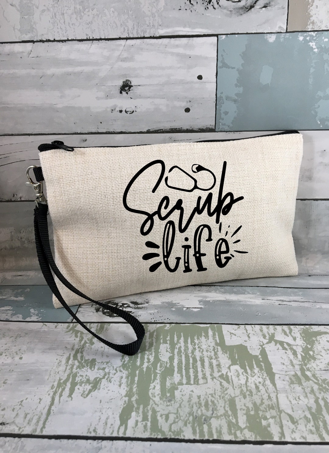 Scrub Life Makeup Bag, Nurse Appreciation Gift, Nurse Graduation Gift ...