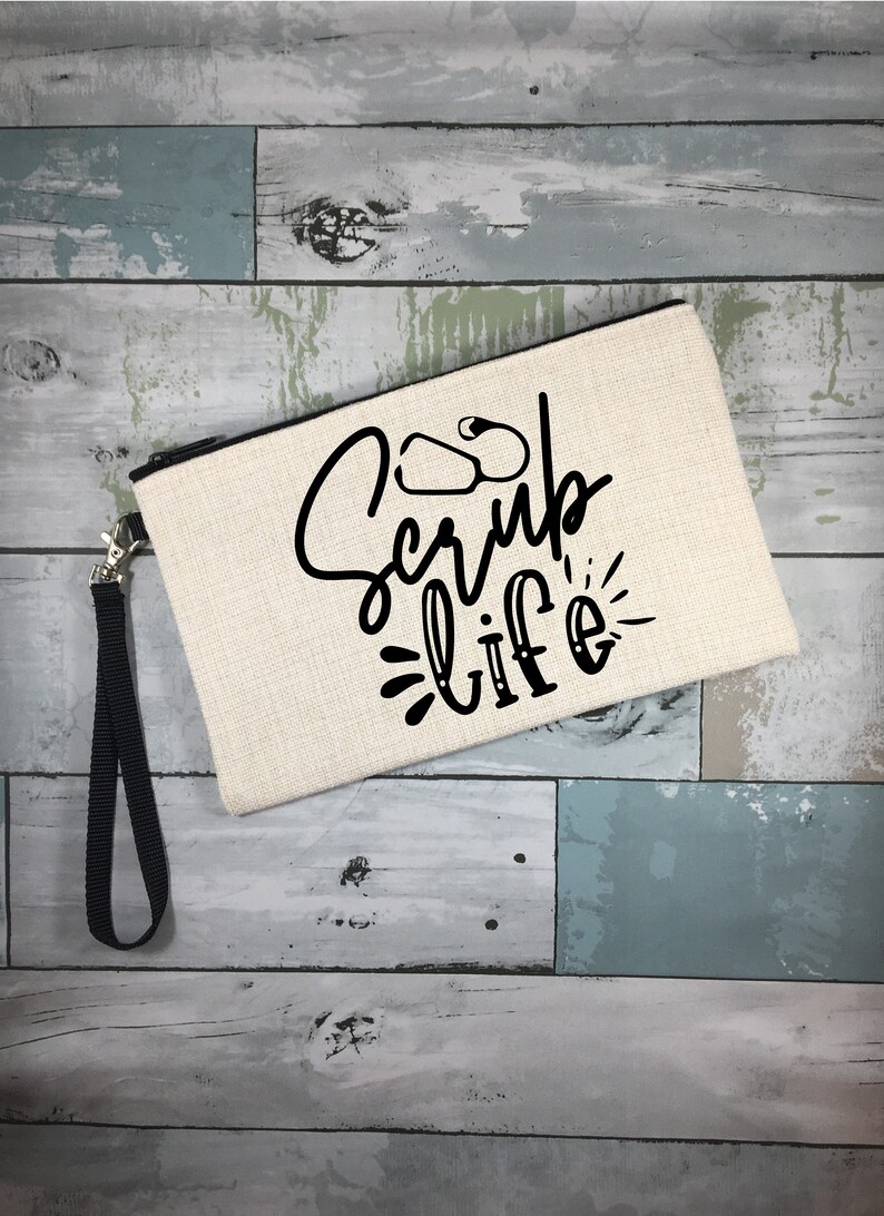 Scrub Life Makeup Bag Nurse Appreciation Gift Nurse - Etsy