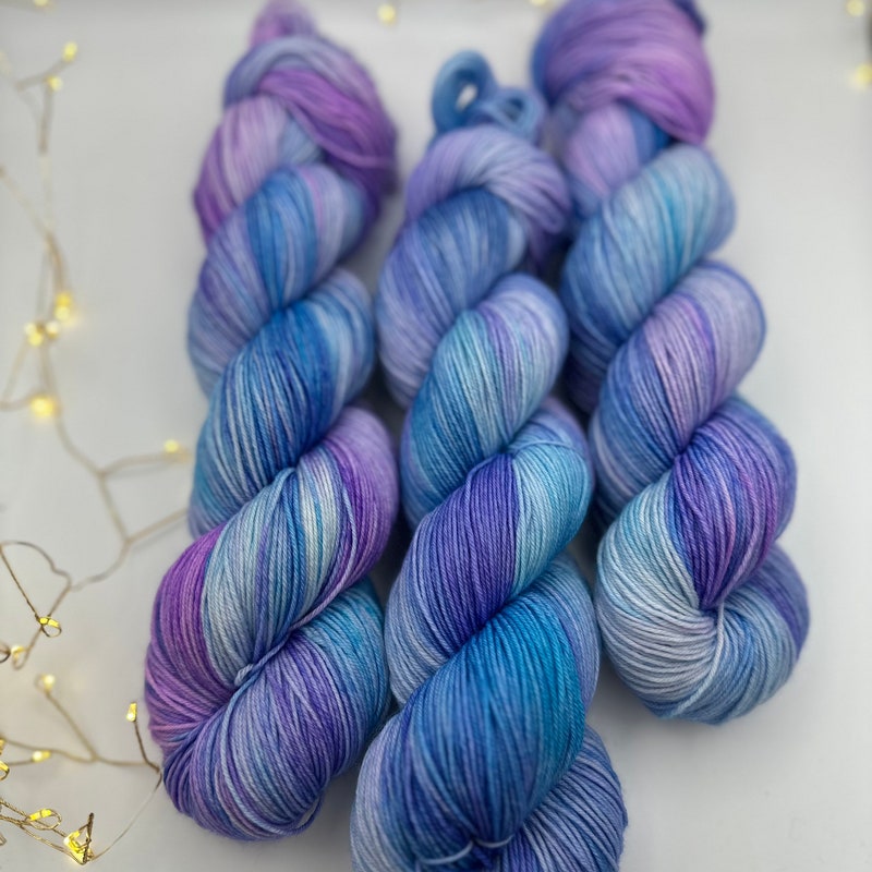 Purple and Blue Yarn - Etsy