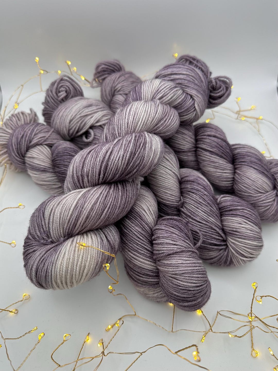 Amethyst Smoke, DK Weight Ready to Ship, Hand Dyed Yarn, by Felicity ...