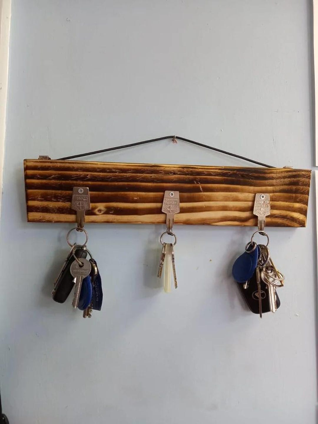 Plans for Rustic Reclaimed Key Wall Storage Rack - Etsy