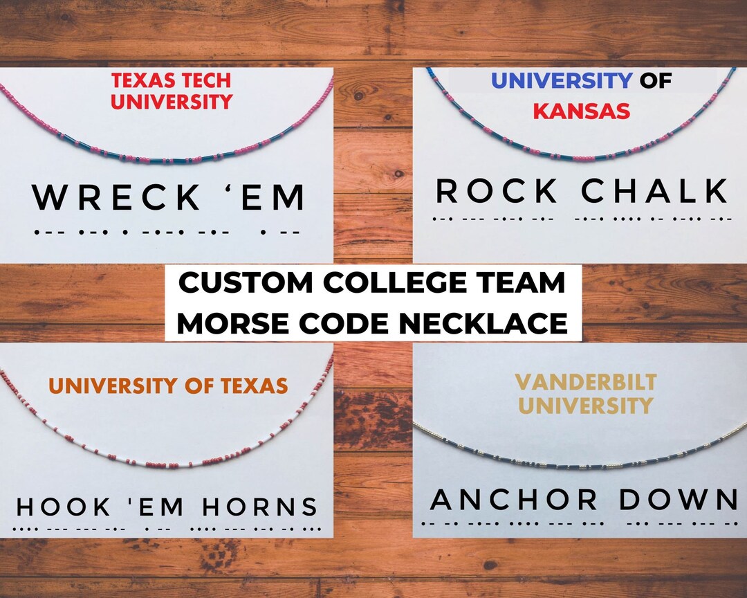 Custom College Necklace, Graduation Gift, College Jewelry, Personalized ...