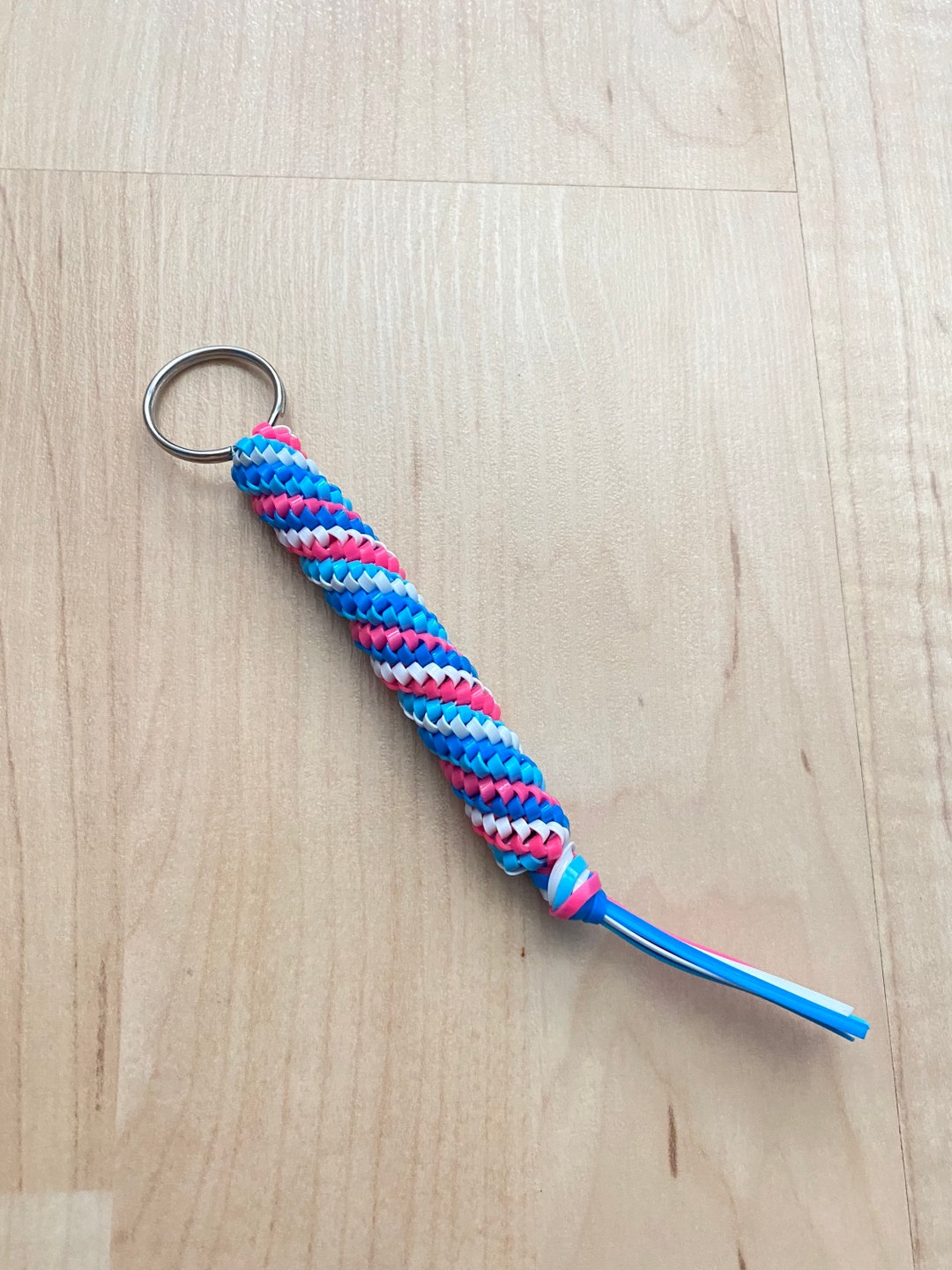 Boondoggle Keychain, Pink Keychain, Rexlace Lanyard String, Gimp ...