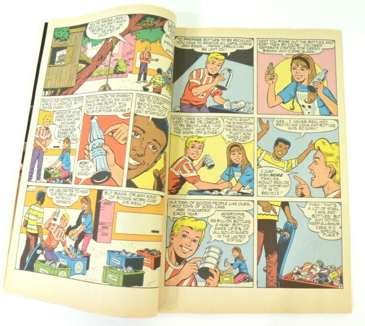 Vintage Radio Shack Tandy Computer Corp Comic Archie Whiz Kids Help ...