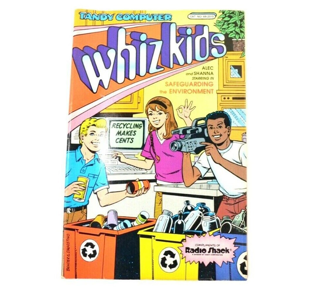 Vintage Radio Shack Tandy Computer Corp Comic Archie Whiz Kids Help ...