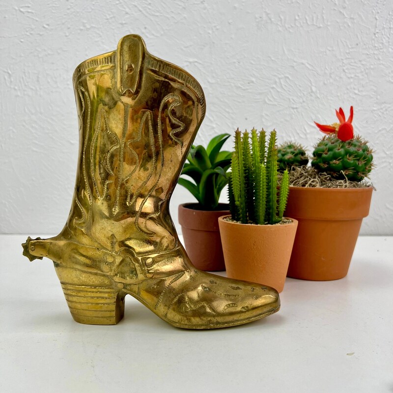 Cowboy Boot Vase - Etsy