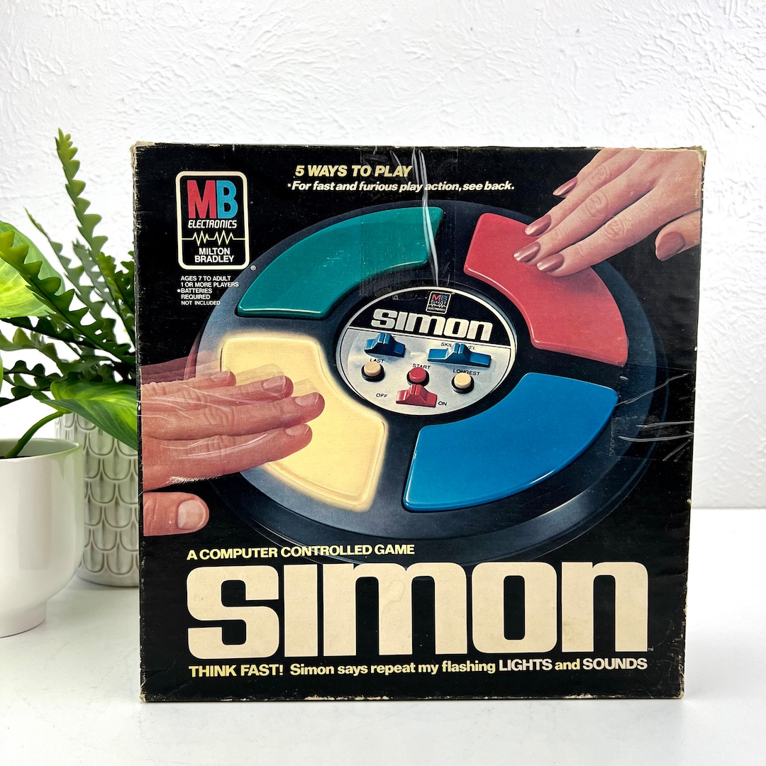 1978 Simon Party Game Vintage Milton Bradley Family Game Night Original ...