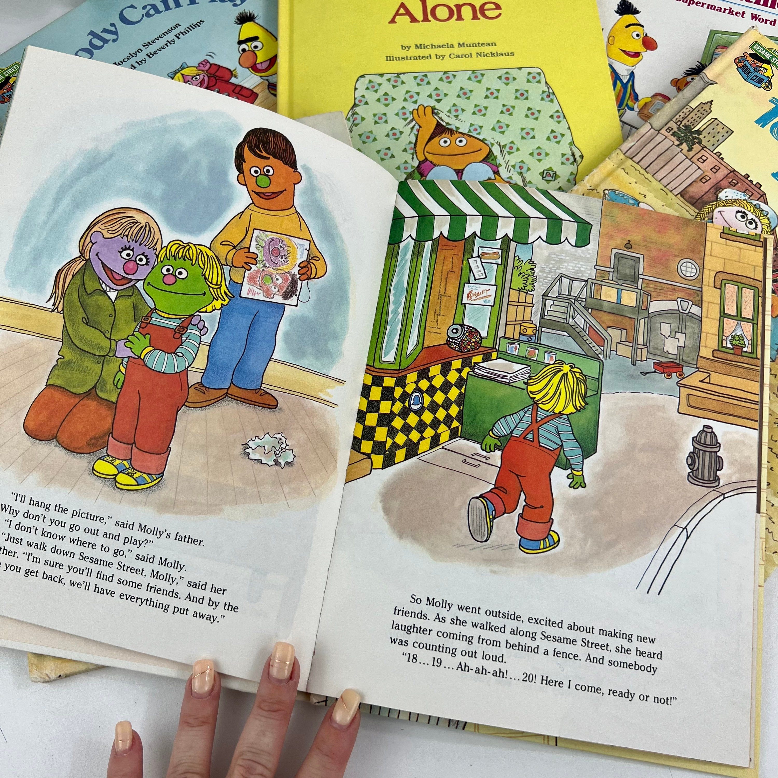 Sesame Street Book Club Collection - Set of Six Hardcovers - Jim Henson ...