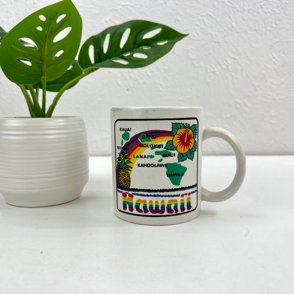 Hawaiian Rainbow Mug - Etsy