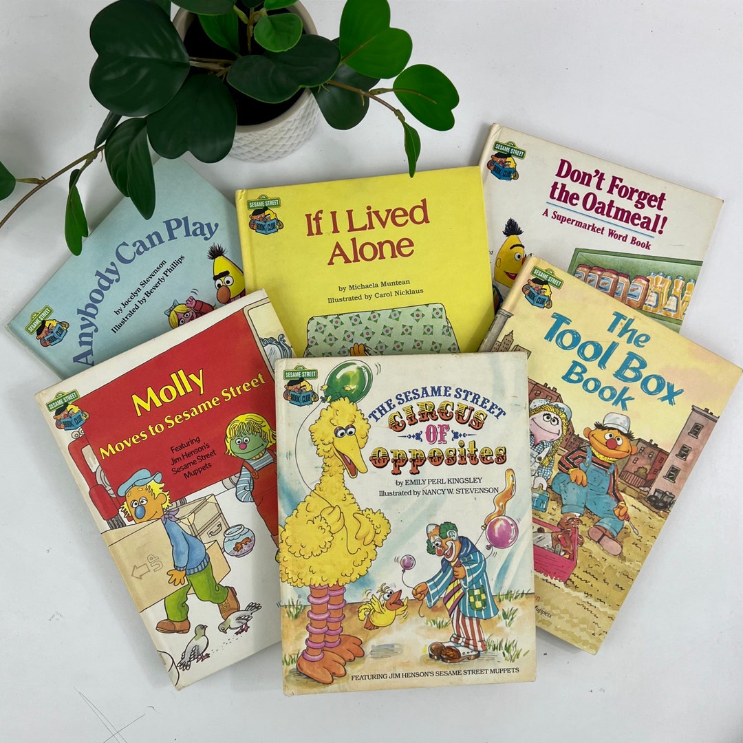 Sesame Street Book Club Collection - Set of Six Hardcovers - Jim Henson ...