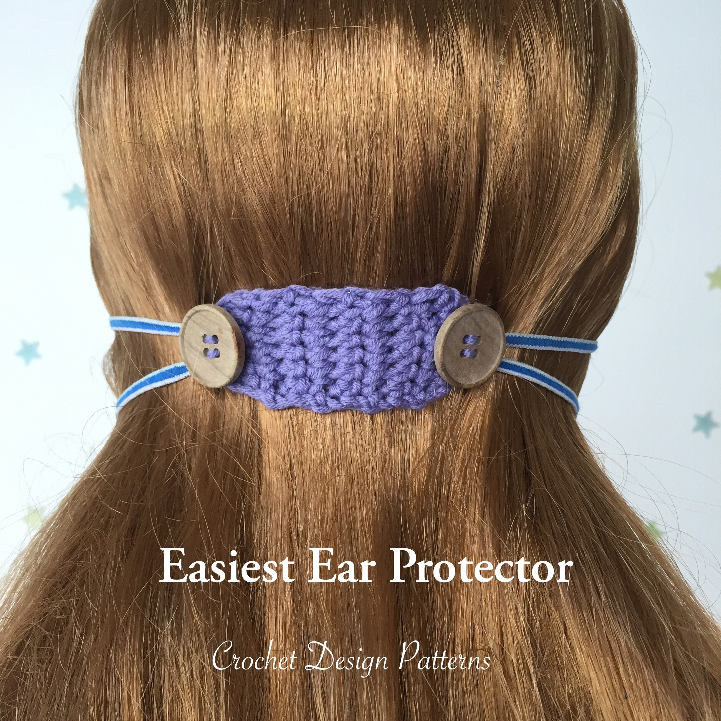 4 crochet patterns for Ear savers / mates / protectors for | Etsy