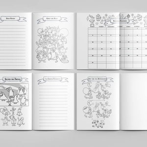 Christmas Activity Pack Xmas Printable Coloring Book Instant Activity ...