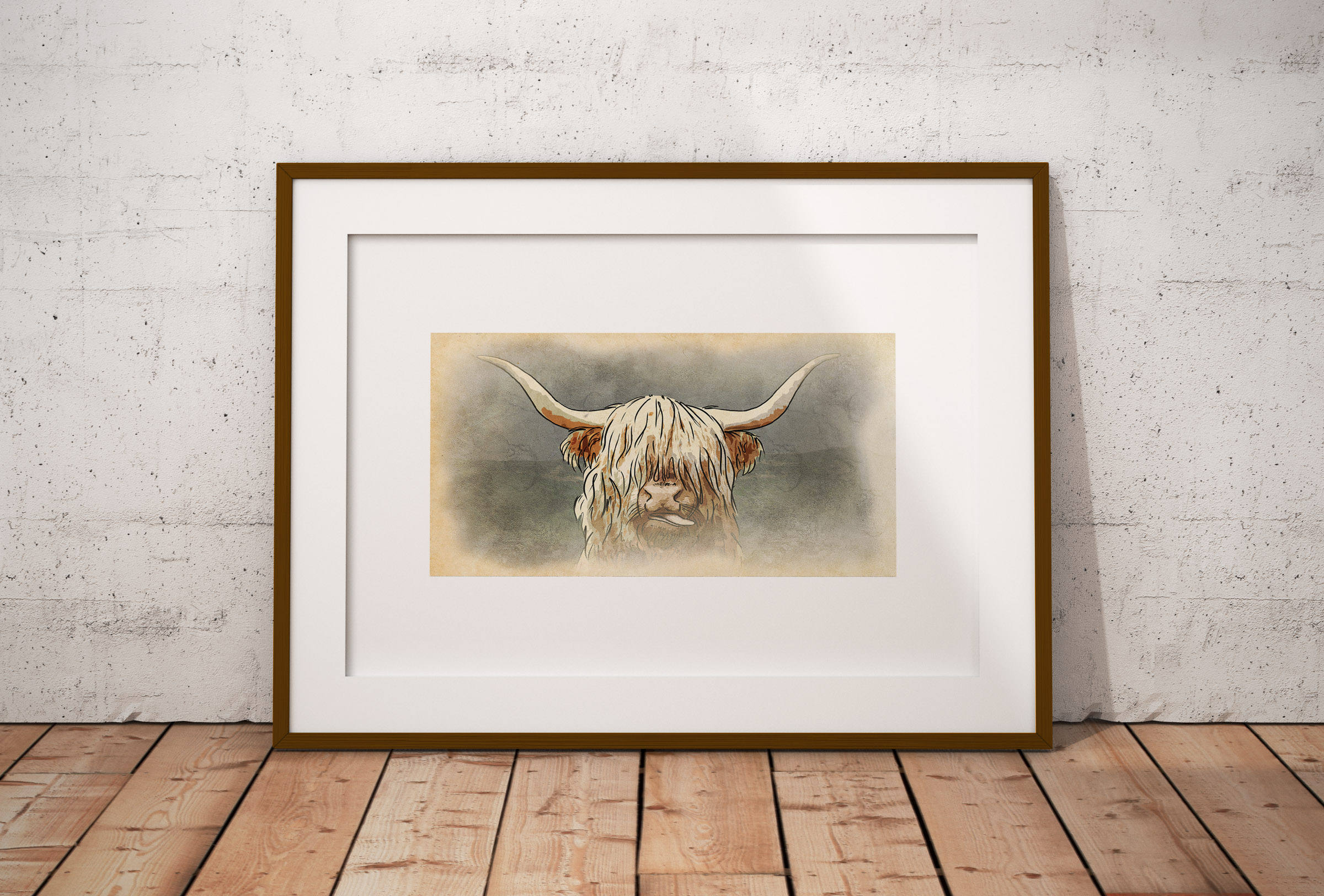 Highland Cow Print, Highlands Print, Highland Cow Decor, Highland Cow ...