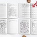 Christmas Activity Pack Xmas Printable Coloring Book Instant Activity ...