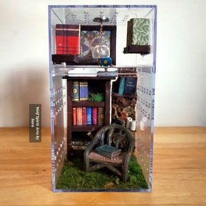 Made-to-order 4" X 7.25" Library Jumping Spider Enclosure, Jumping ...